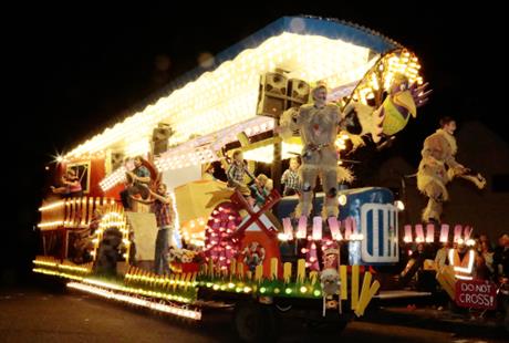 West Country Carnival Dates - Spectacular Illuminated Autumn Carnival ...